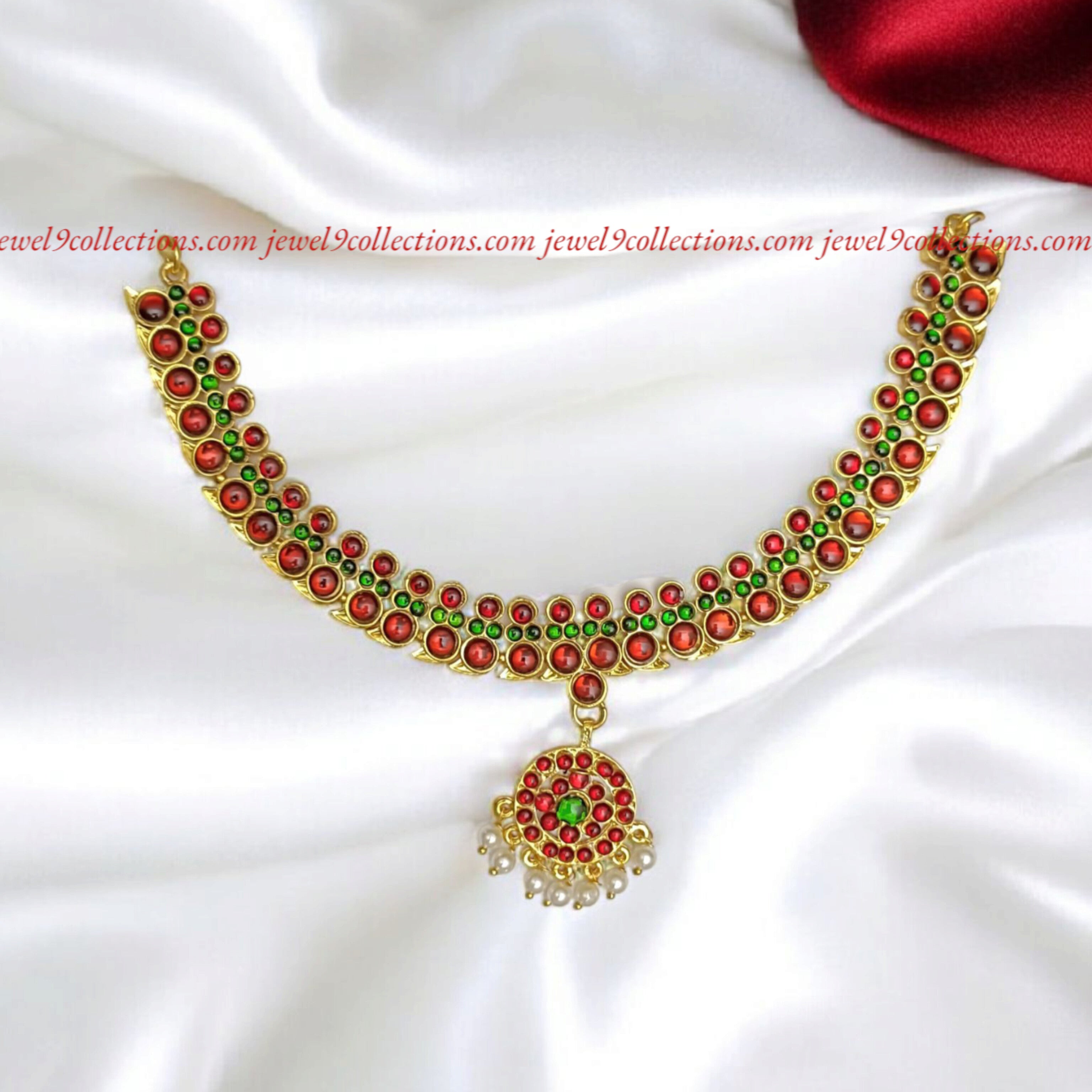 Bharatanatyam Short Necklace – Jewel9Collections